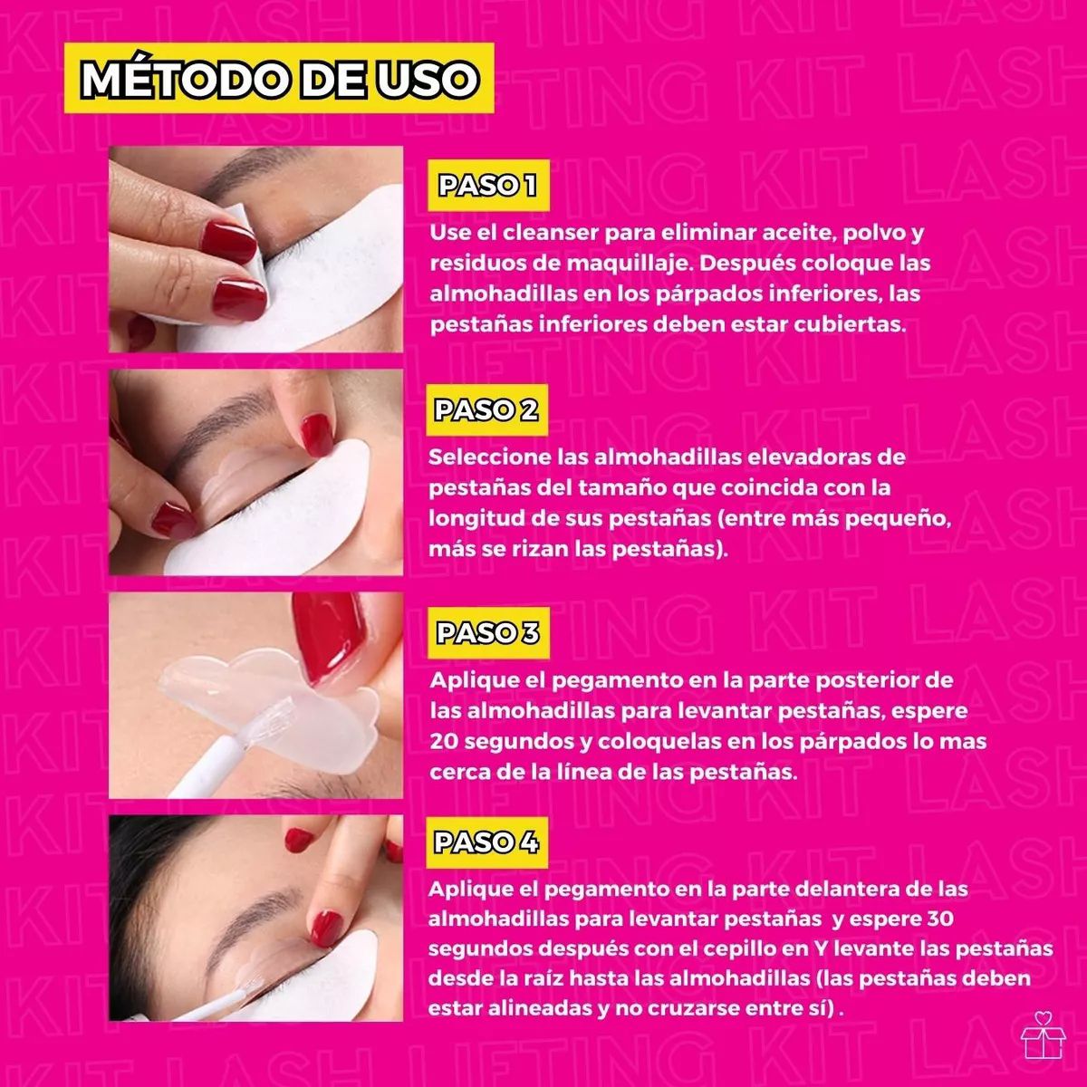 Kit Lash Lifting Rizado de pestañas