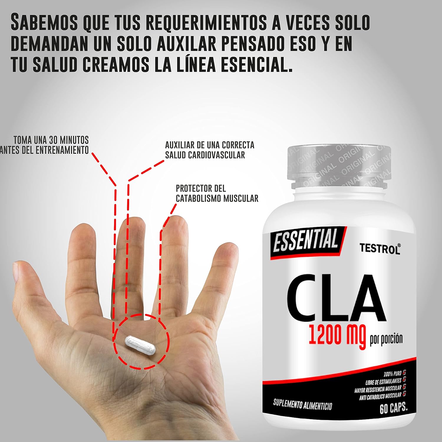 CLA Essential 60 cápsulas