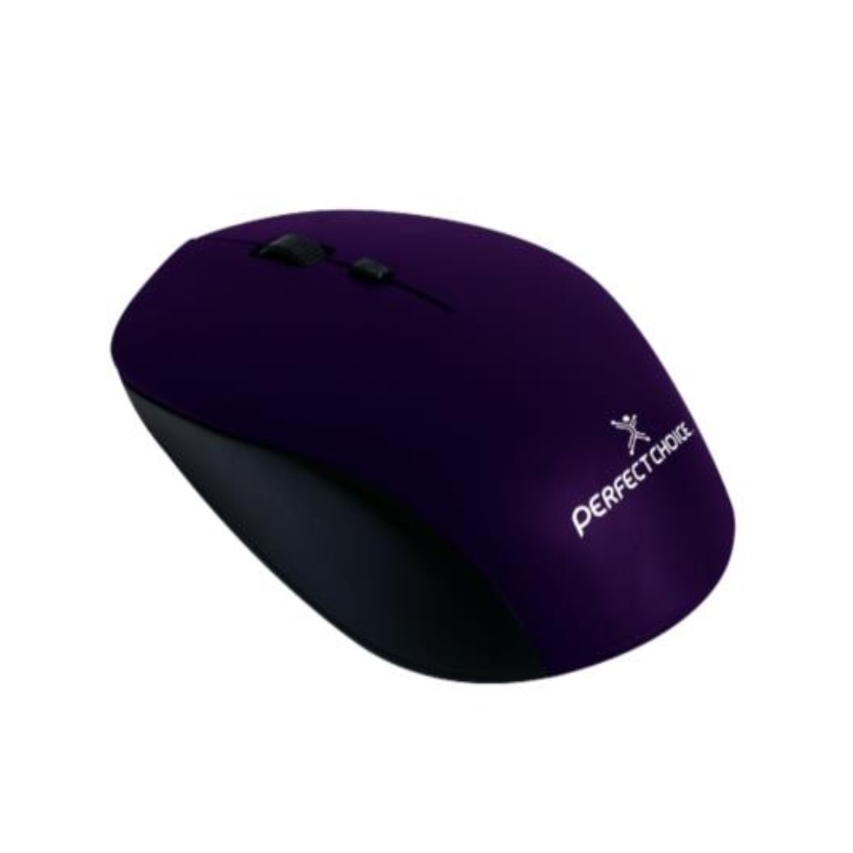 Mouse Perfect Choice Óptico PC-045113, Inalámbrico, USB, 2200DPI, Morado