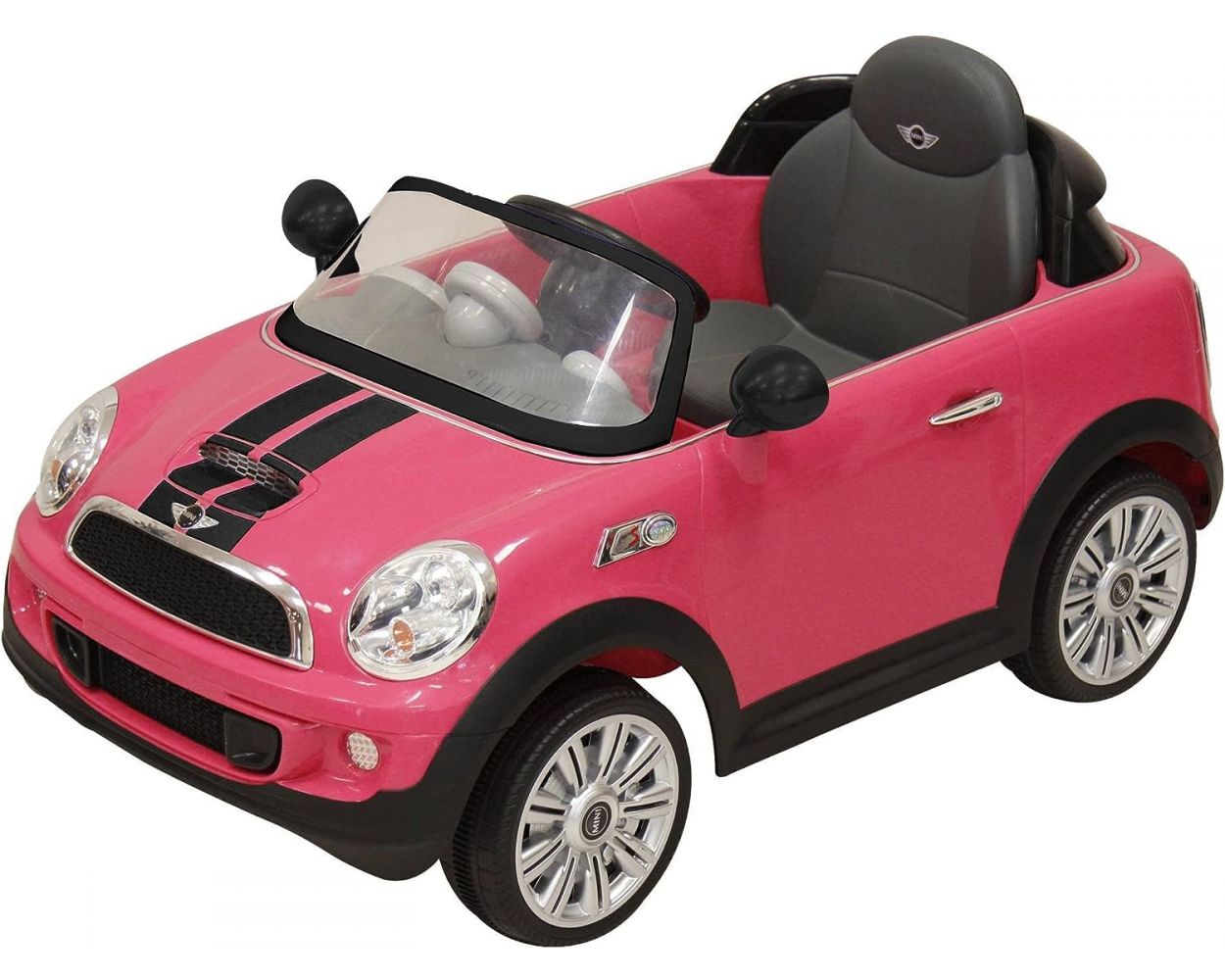 Prinsel Auto Electrico Mini Cooper Rosa