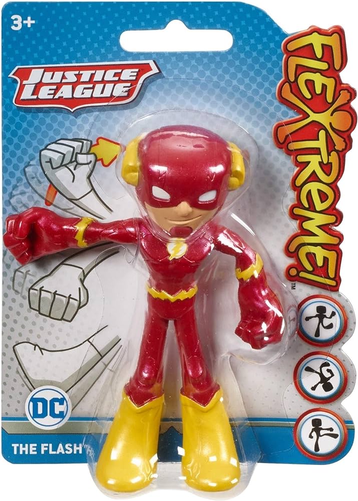 THE FLASH - DC Justice League - Flextreme - Mattel