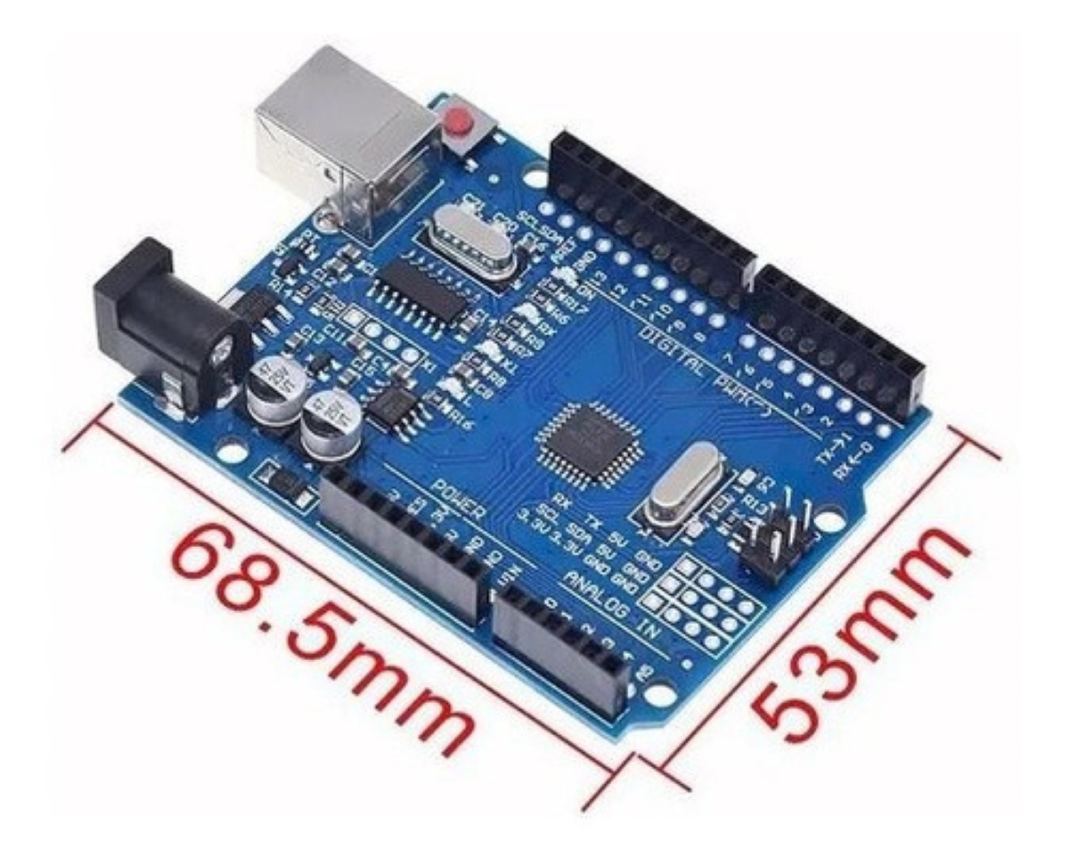 Uno R3 Smd Tecneu Con Cable Usb Compatible Con Ide Arduino