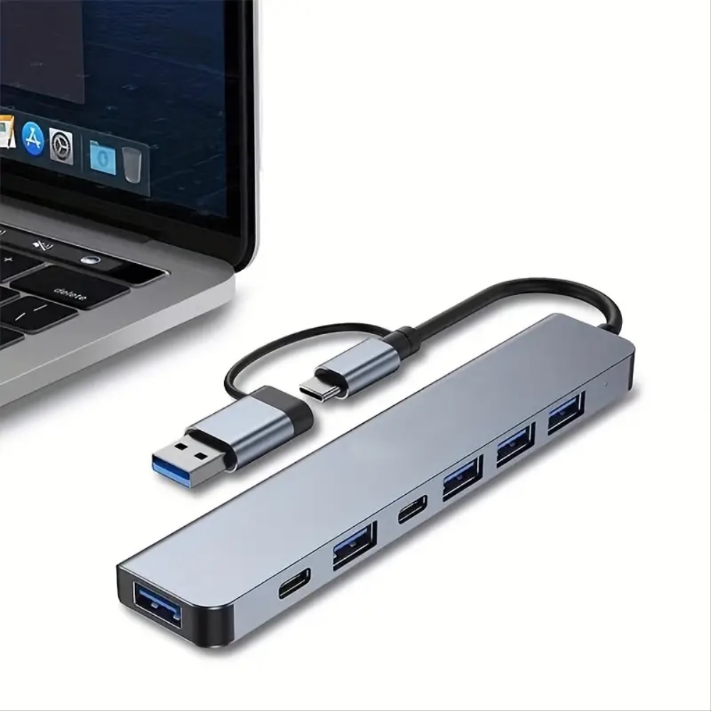 Adaptador multipuerto tipo C Hub 7 Puertos