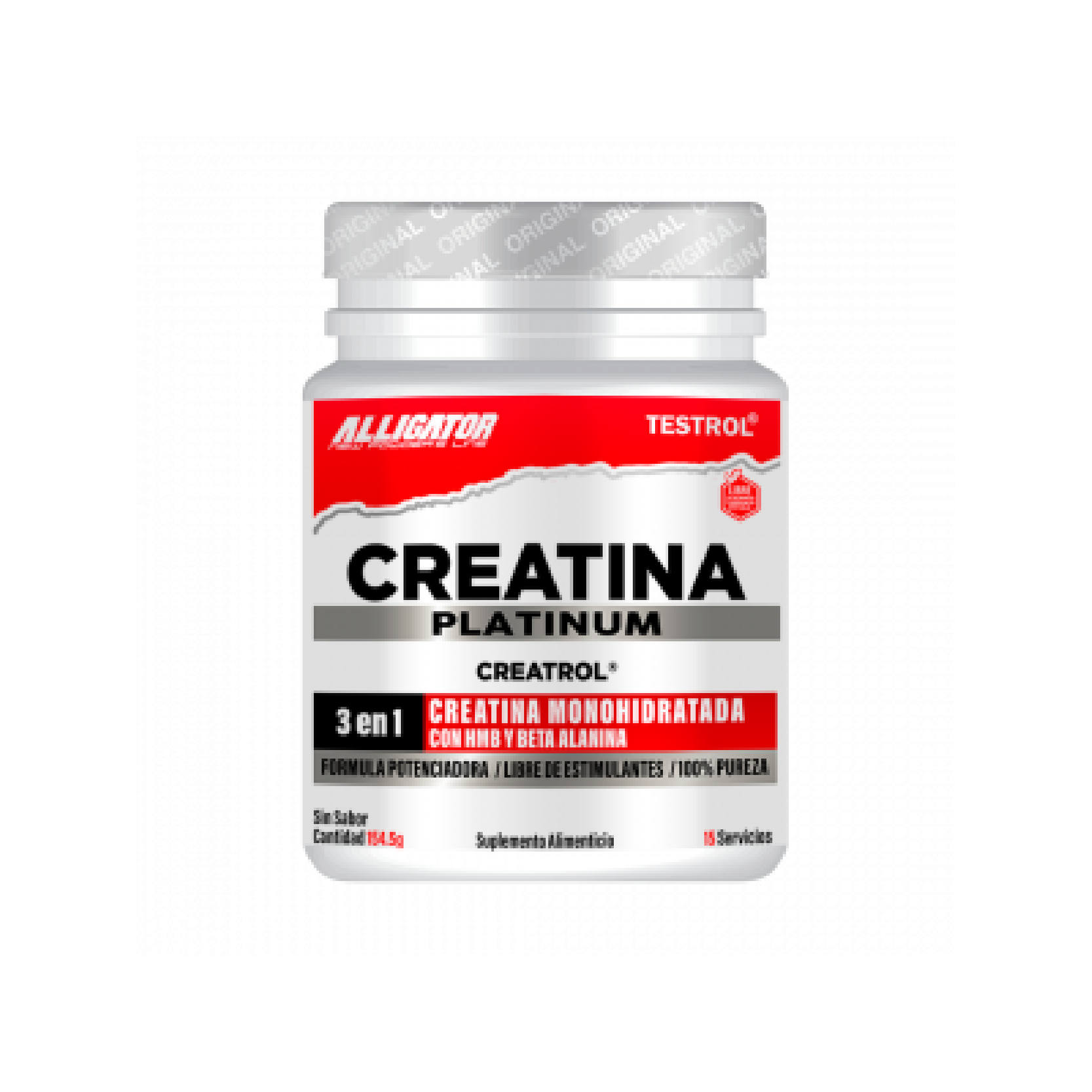 Creatina Platinum 15 servicios