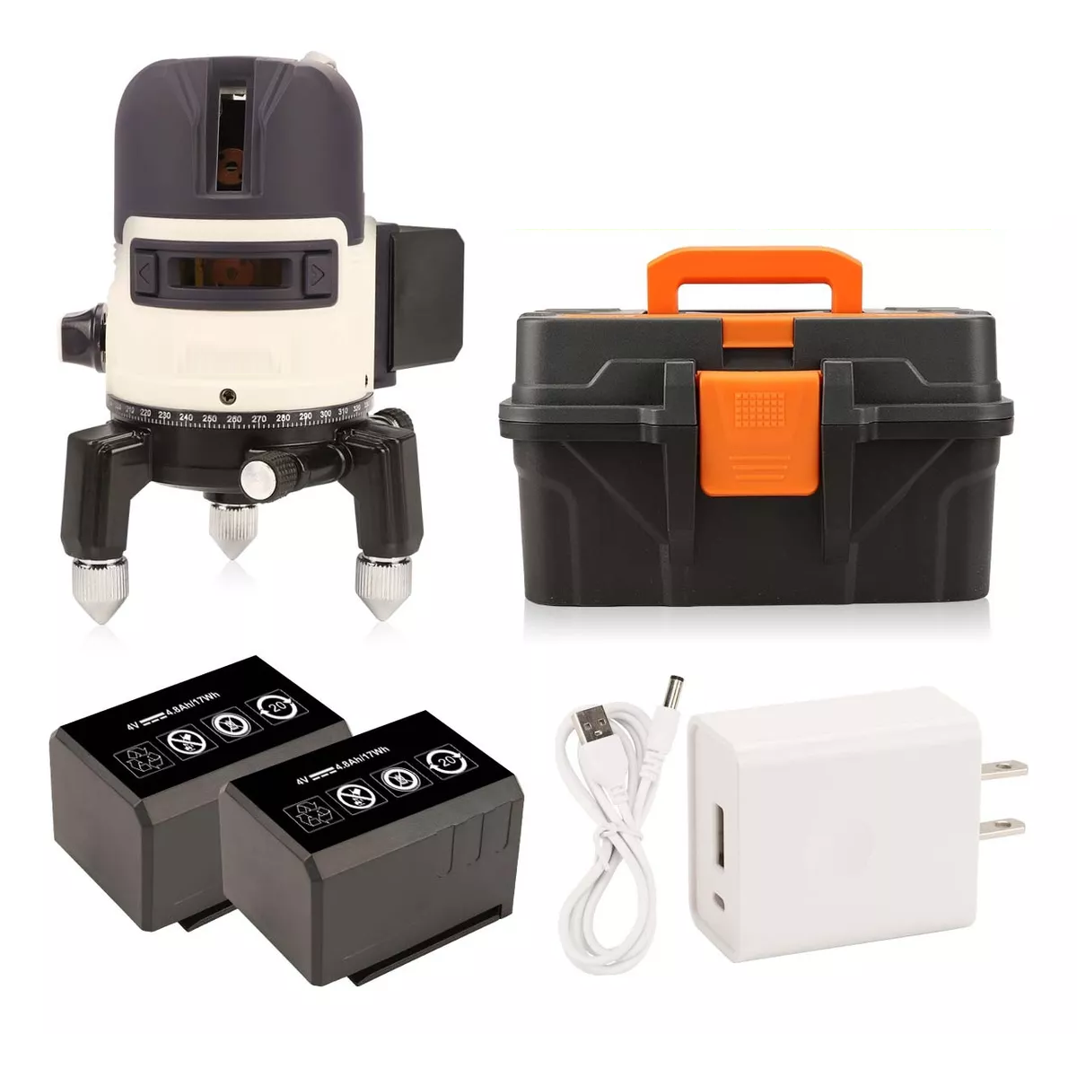 Nivel Laser 5 Líneas 3 Autonivelante Horizontal Vertical