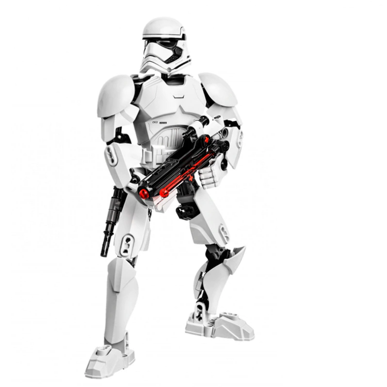 Stormtrooper Star Wars Figura Muñeco Armable Blocks