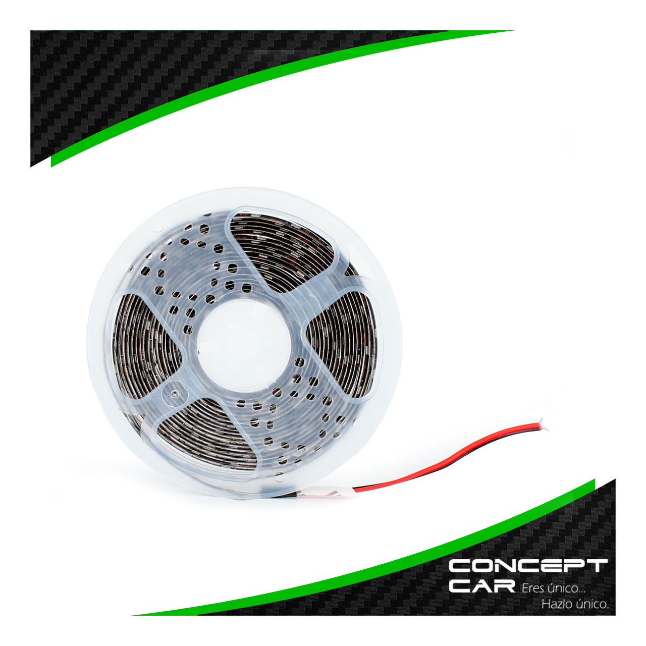 10 Tira Led 3528 Rollo 5m Recortable Interior Exterior