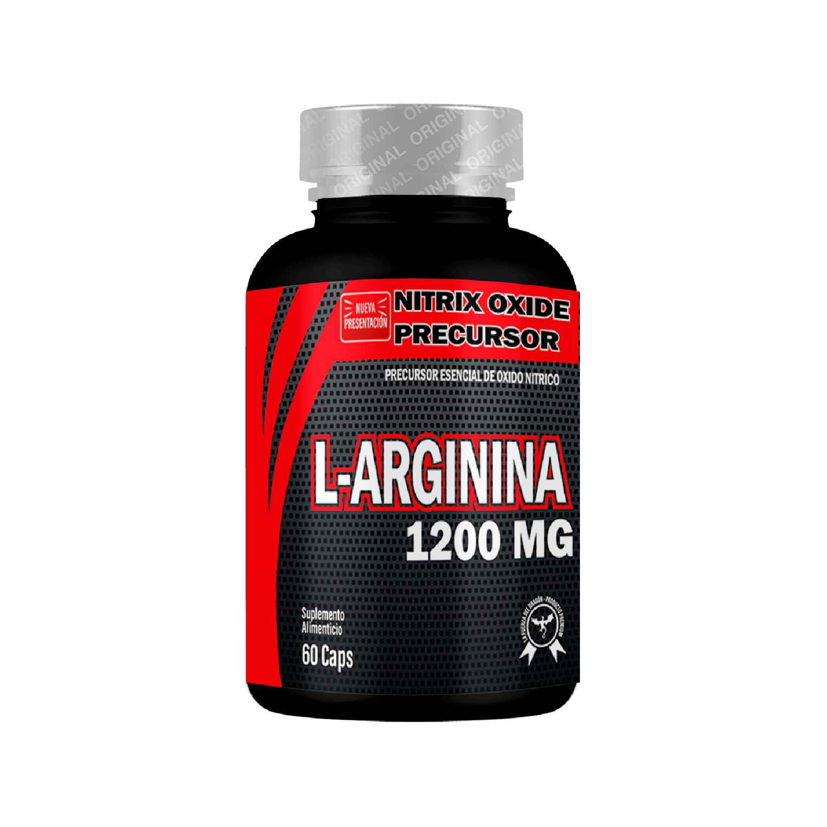 Arginina 1200MG 60 cápsulas