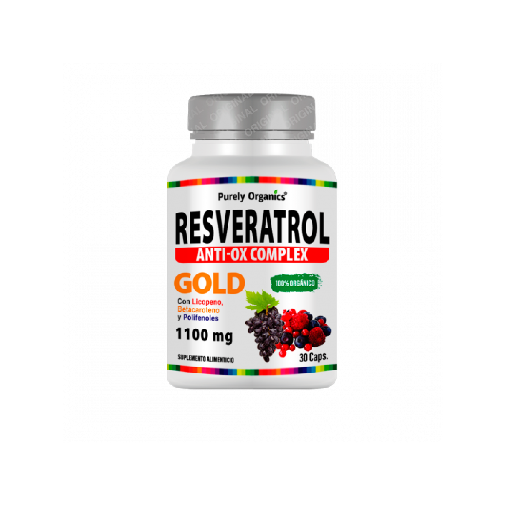 Resveratrol 30 Cápsulas.