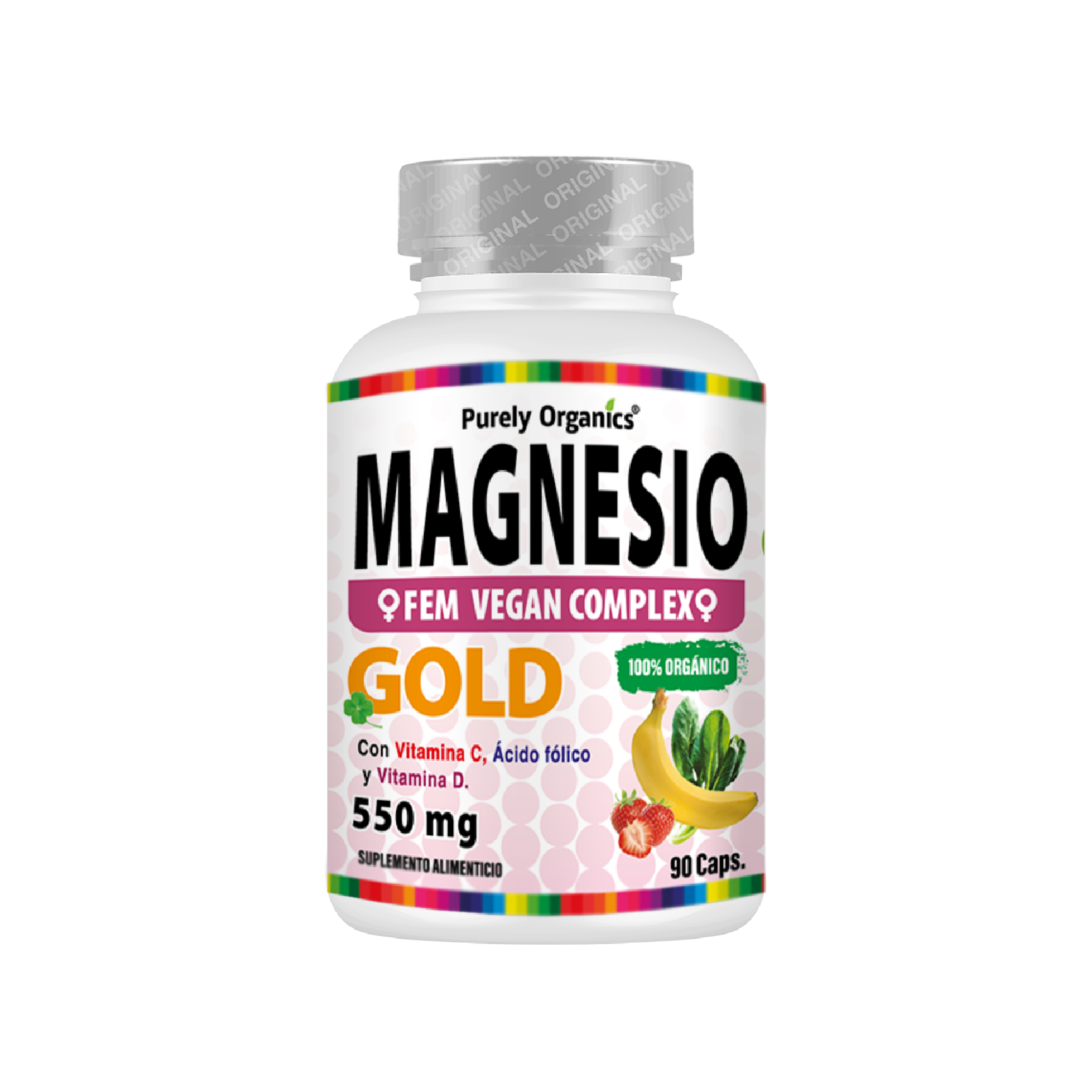 Magnesio Fem 90 Cápsulas.