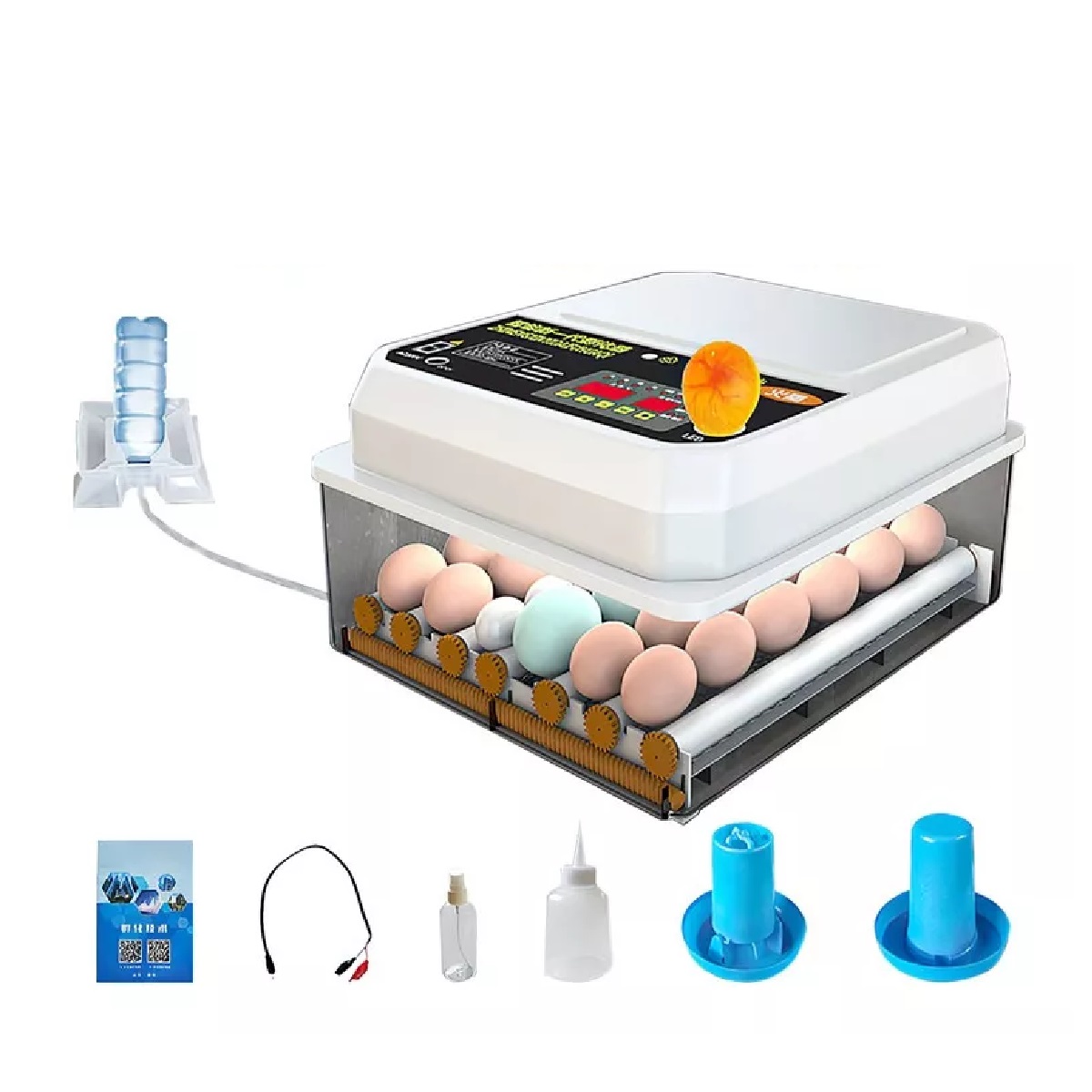 Incubadora 42 Huevos automatica De Aves De Control Temp