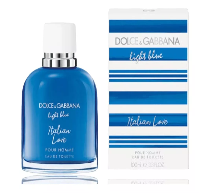Perfume Light Blue Italian Love Edt 100 Ml para Hombre