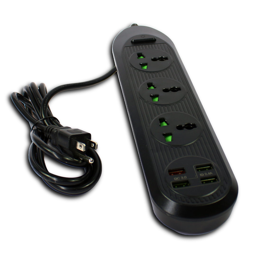 Extencion Multicontacto Con Suspensor De Picos