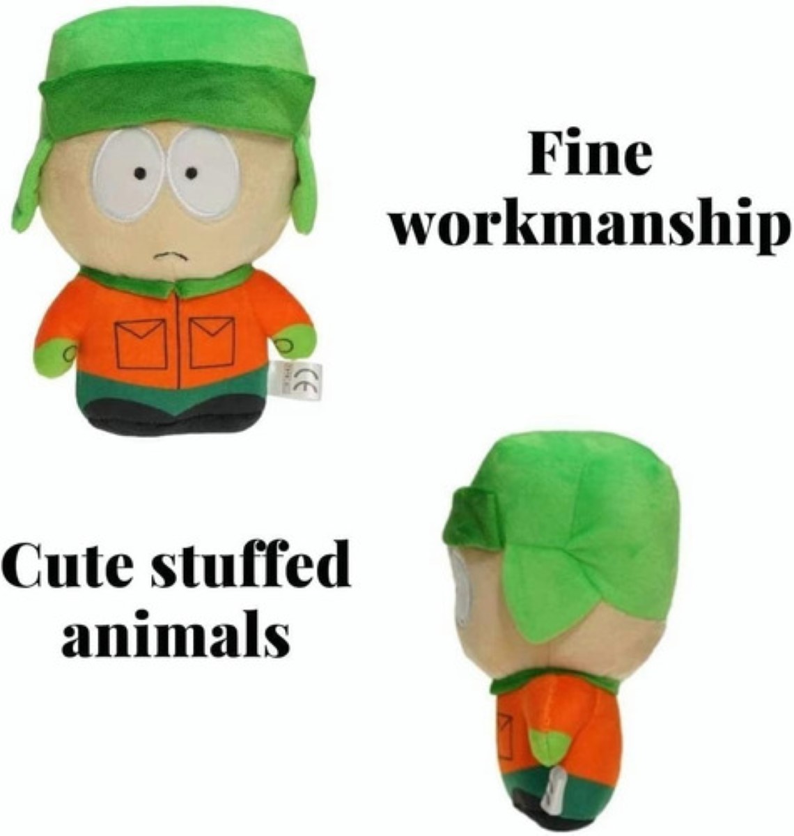 Parque Del Sur Park Kyle Kenny Cartman Peluche EStilo 1 Gorra Verde