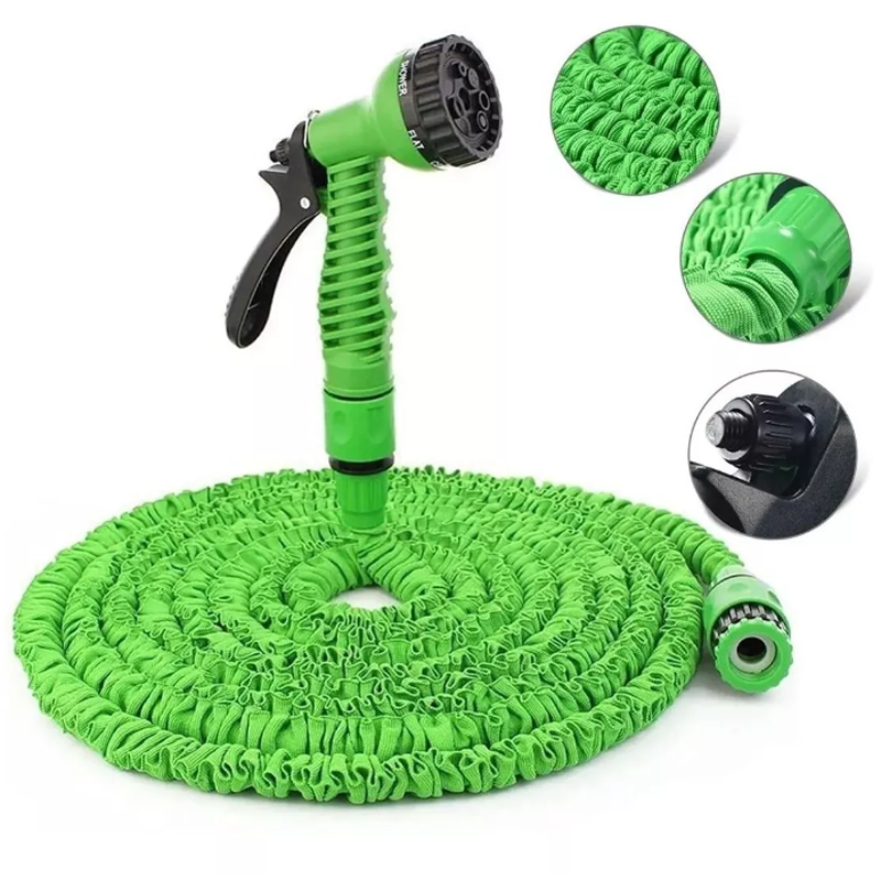 Manguera Flexible Expandible 15 Metros Pistola Jardin