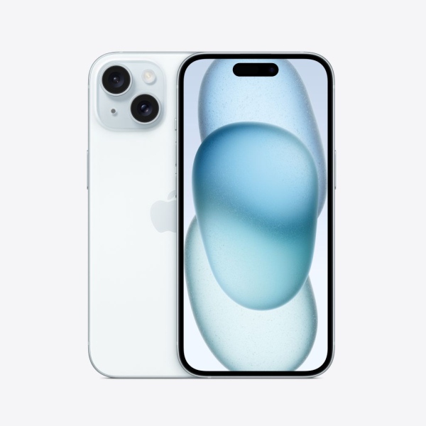 Apple Iphone 15 Azul 128GB Nuevo + Audífonos Inalámbricos
