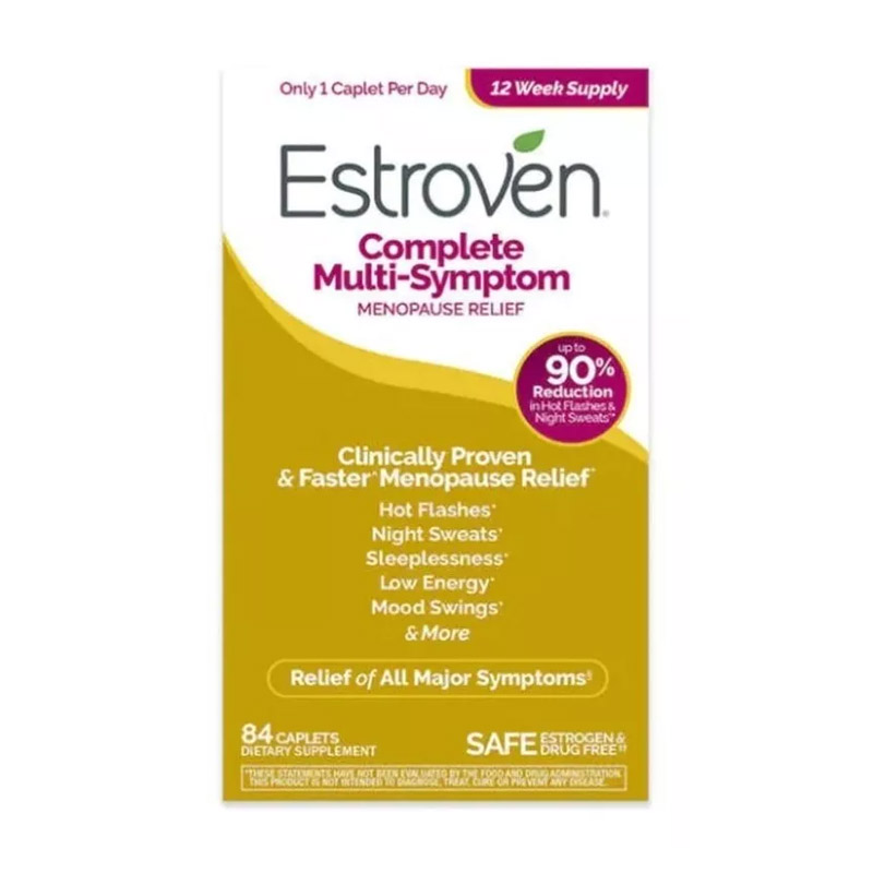 Estroven Complete Multi-Symptom Alivio Menopausia Reduce Sintomas 84 ...