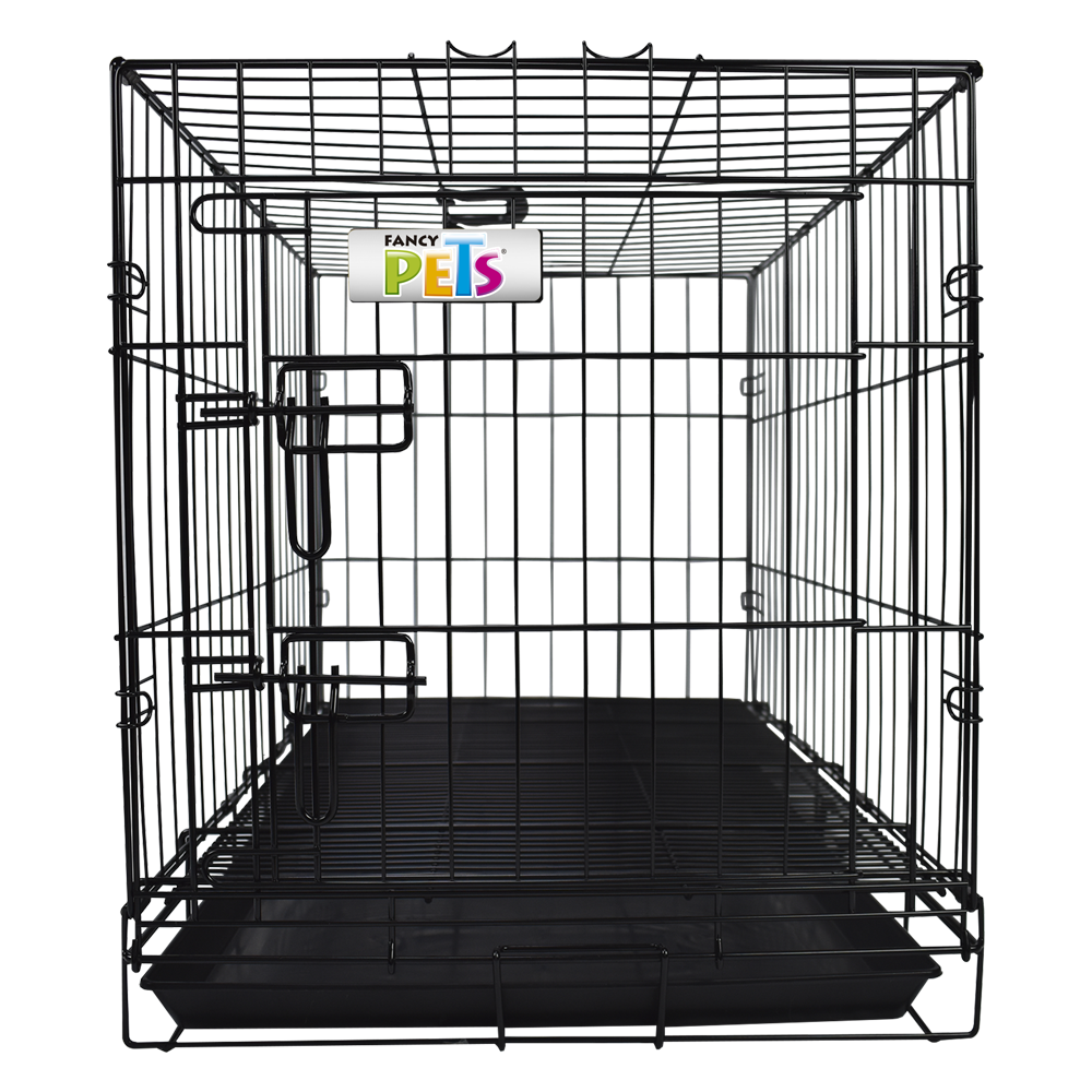 JAULA METALICA PLEGABLE 30 IN (76 CM) - 1 PUERTA