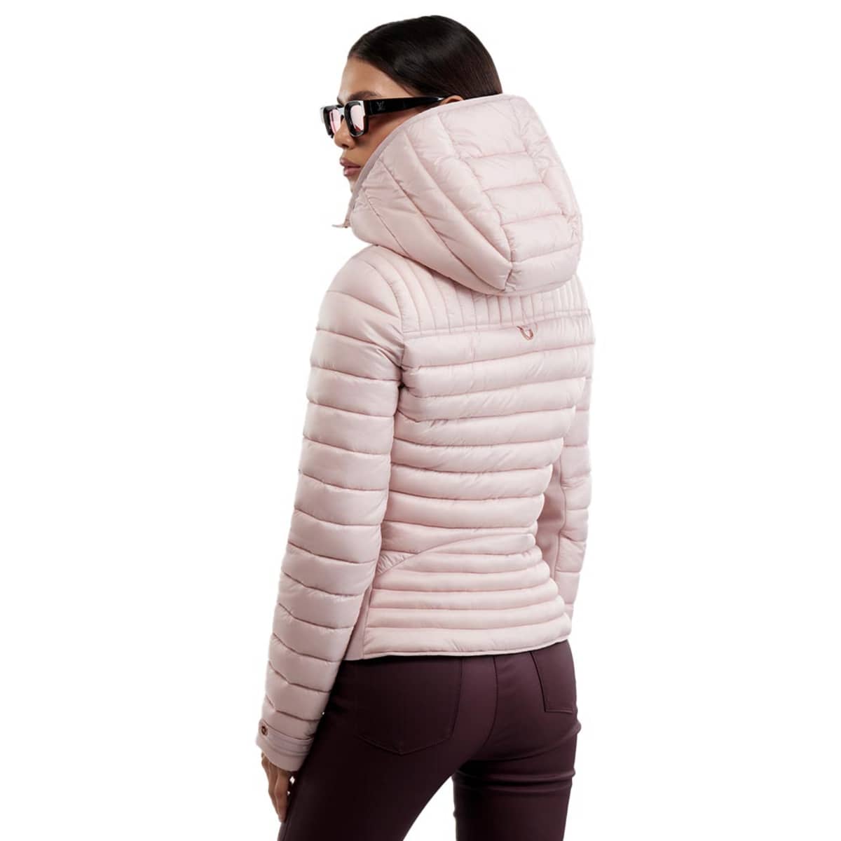 Chamarra casual capitonada rosa, de mujer, marca Holly Land, mod. 823987