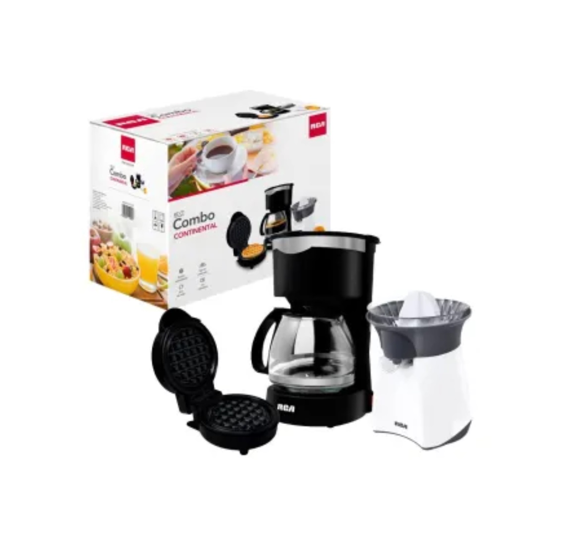 Combo de Electrodomésticos RCA Continental Exprimidor + Cafetera + Mini ...