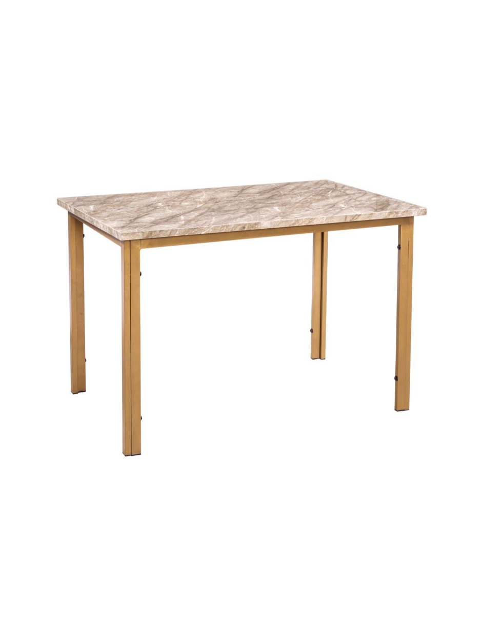 Comedor Naya Oro 4 Sillas Tubulares