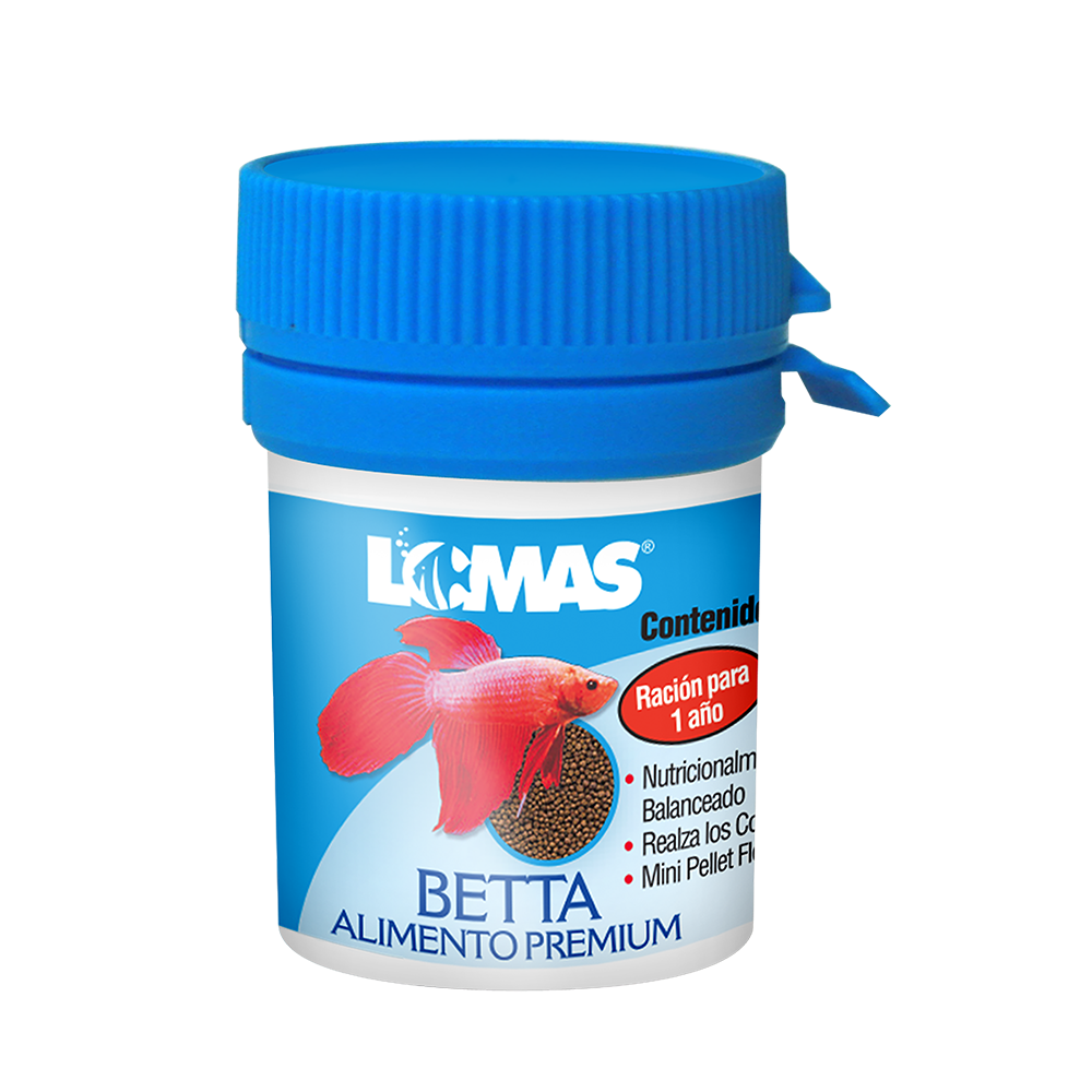 ALIMENTO PREMIUM BETTA EN BOTE 8 GRS