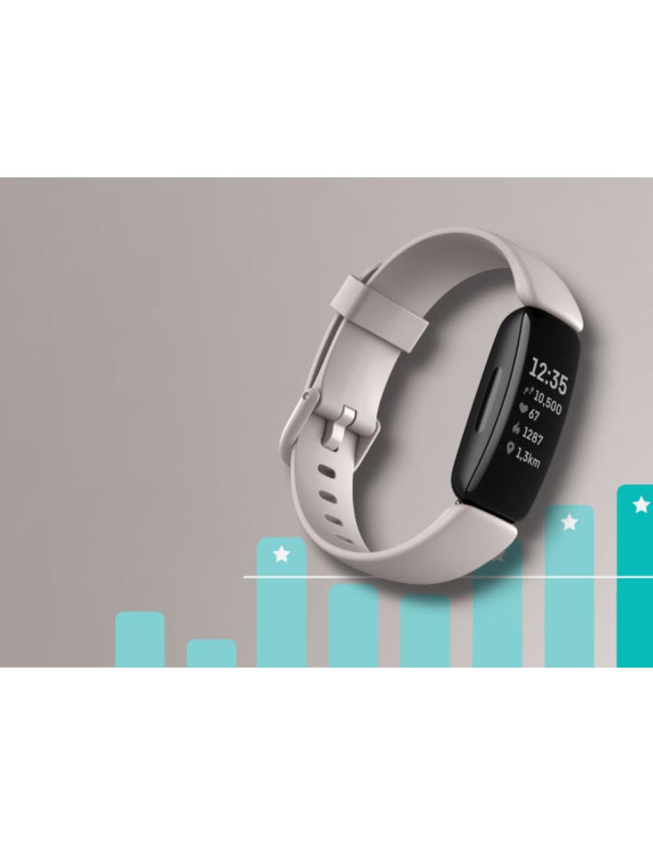 FITBIT INSPIRE: RELOJ INTEIGENTE (BLANCO/NEGRO) FITBIT INSPIRE: RELOJ INTEIGENTE (BLANCO/NEGRO)