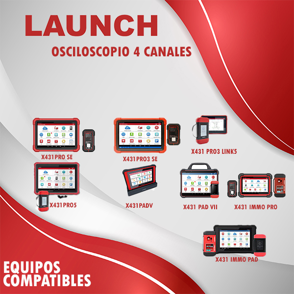 Launch Osciloscopio Automotriz 02-1 Scope Box