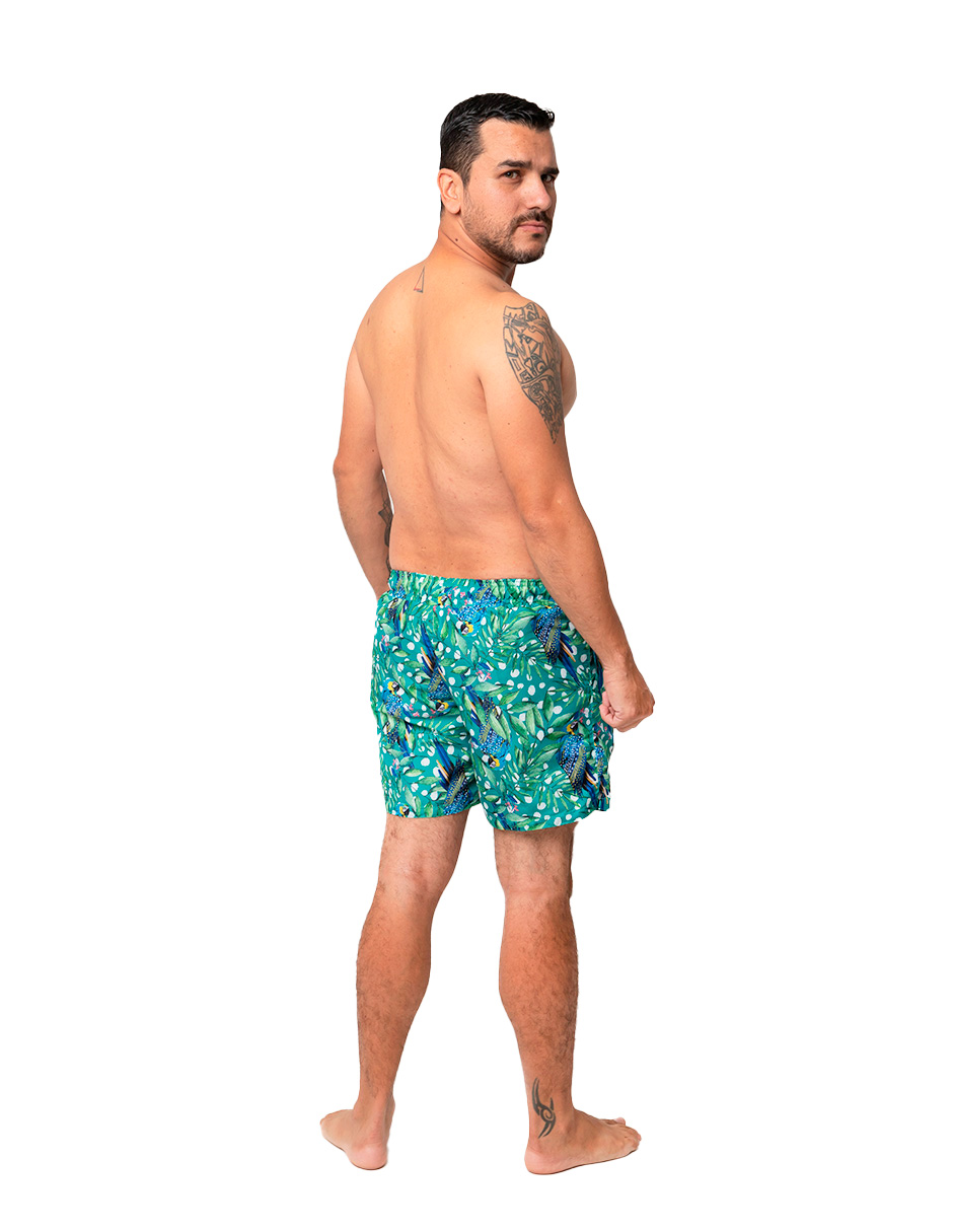Traje De Baño Tipo Short Para Hombre Mahamaha Tulum