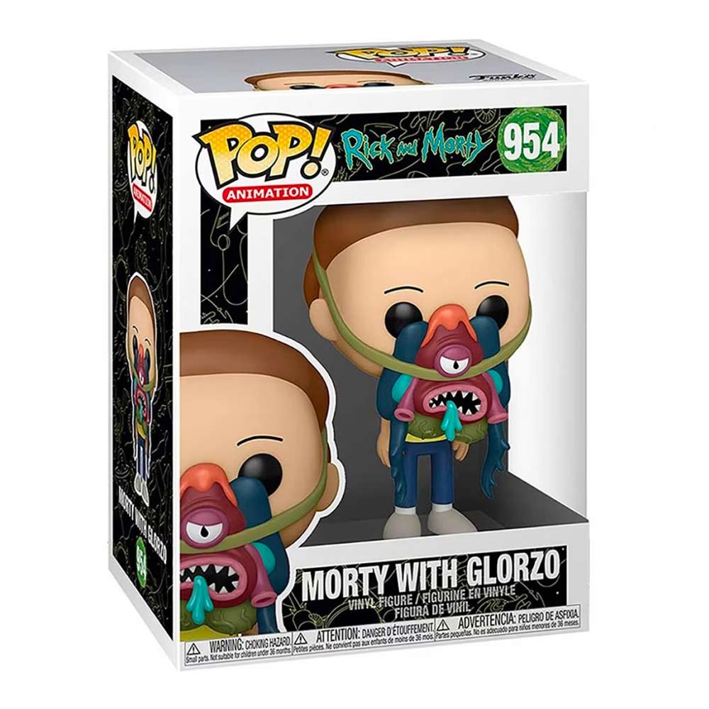 Funko Pop 954 :: Morty With Glorzo (Rick and Morty)