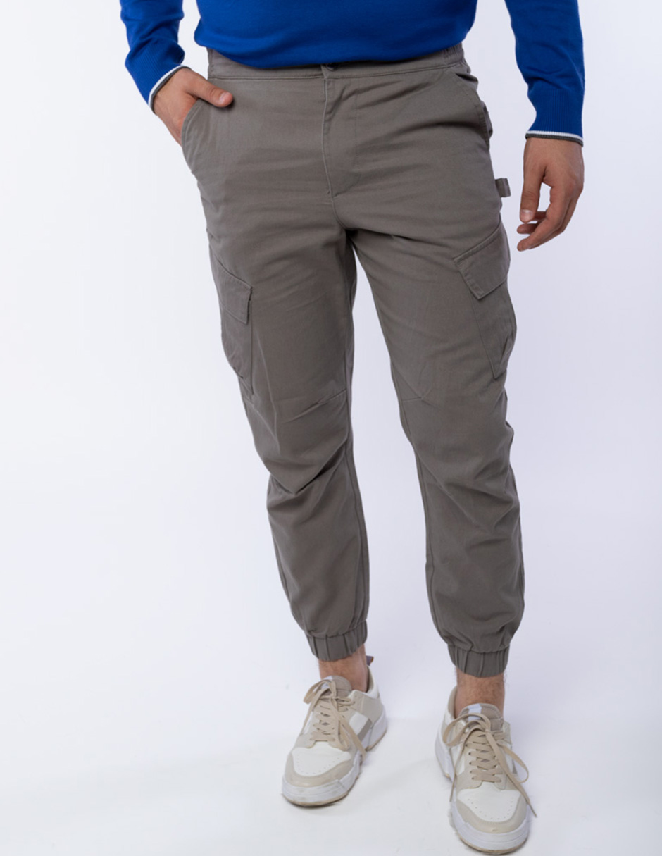 PANTALÓN TIPO JOGGER CON CINTURA Y TOBILLOS AJUSTABLES PARA HOMBRE GENERRA