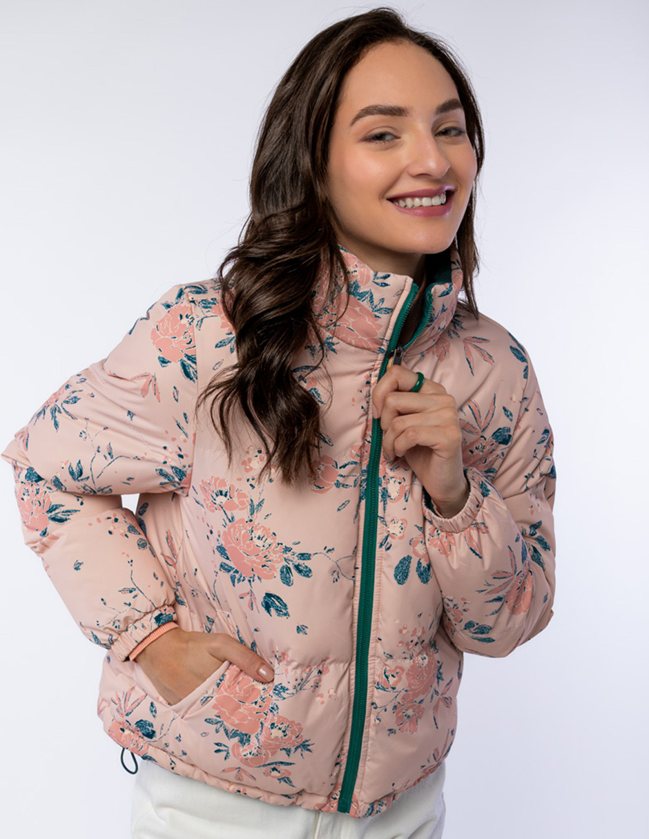 CHAMARRA ACOLCHADA DOBLE VISTA PARA MUJER GENERRA