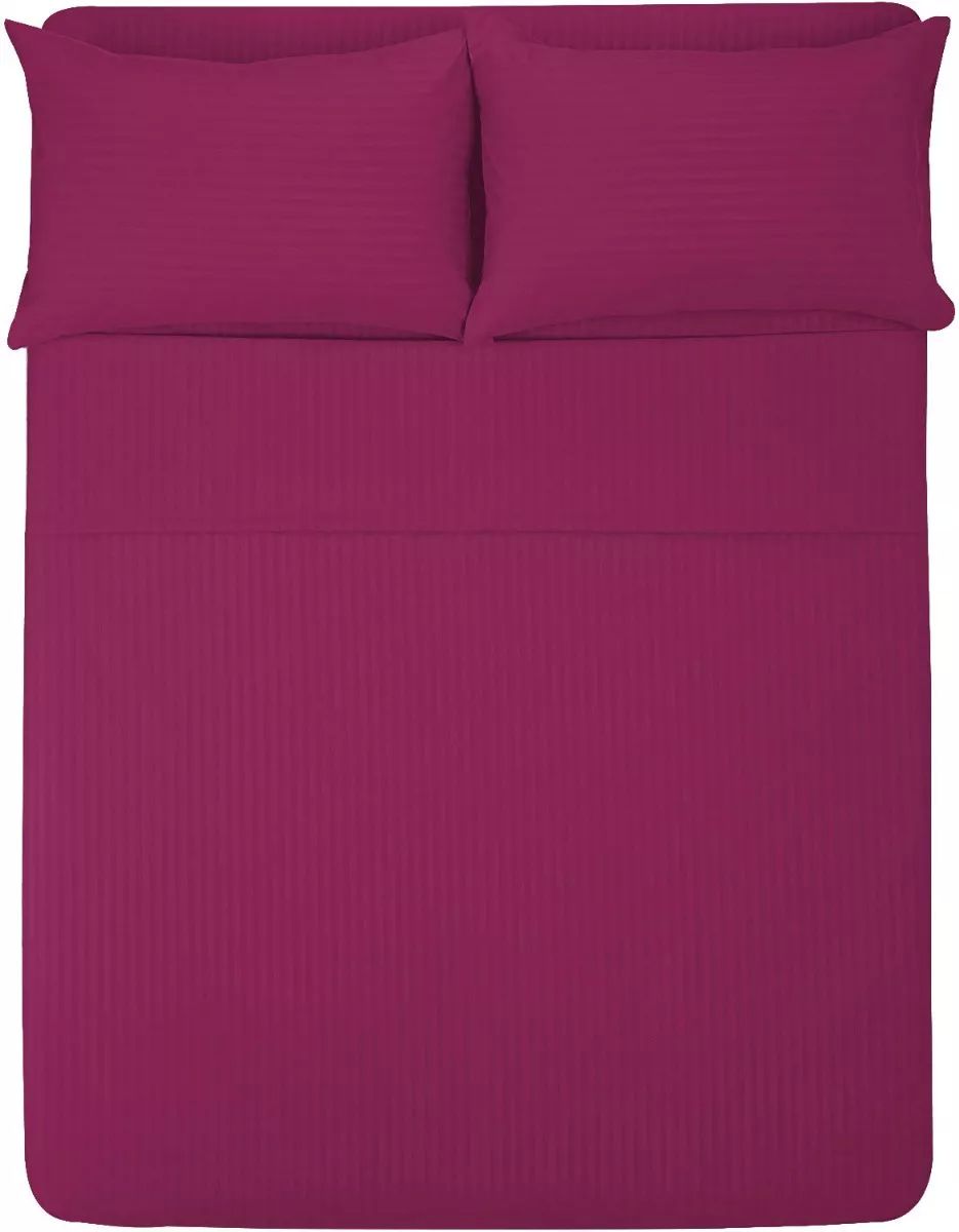 Sábanas Individuales 1800 Hilos Ultra Suaves de Microfibra Color Morado Uva