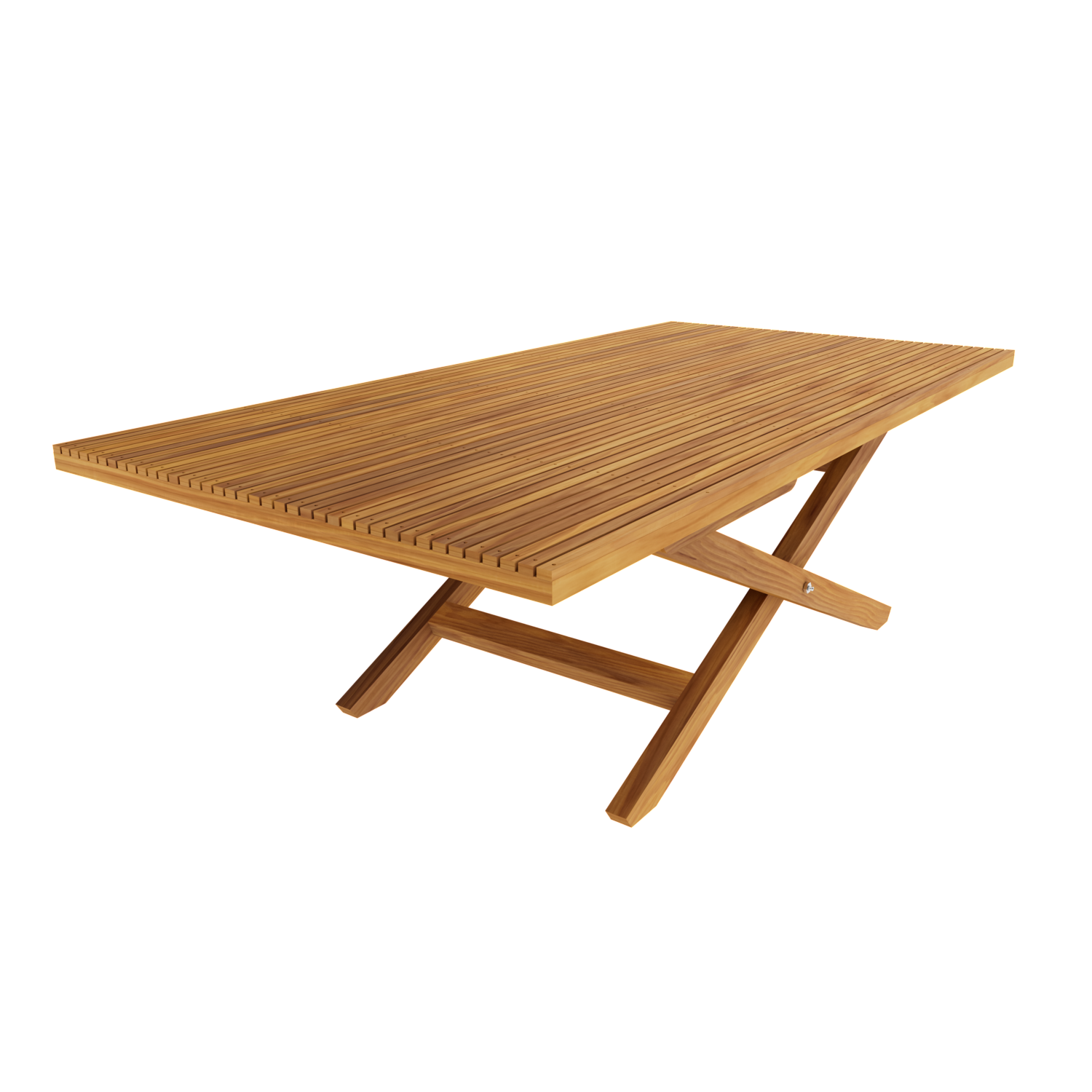 Mesa Rectangular Modelo Terraza 240x120cm. Rústico Tratable . Leer Descripción