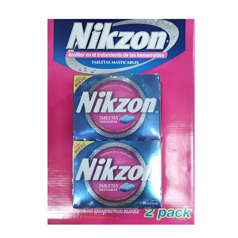 Nikzon 180 tabletas masticables