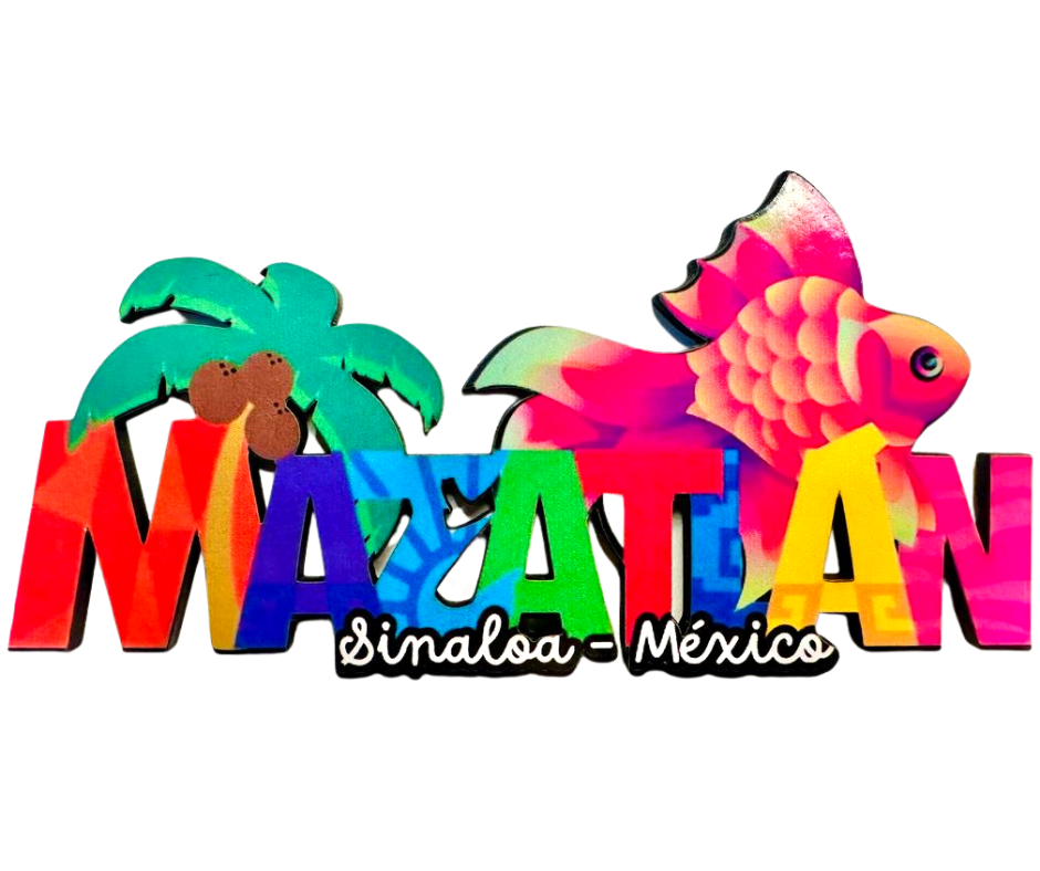 Mazatlan Mexico Imanes Para Refrigerador Souvenirs Recuerdo Turistico ...