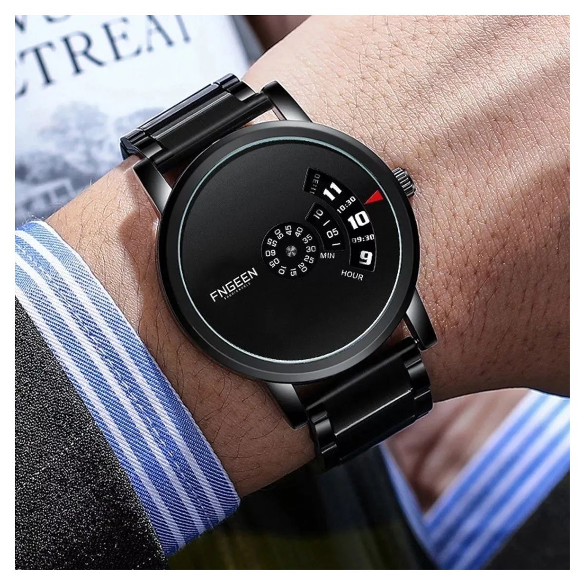 Reloj pulsera hombre diseño creativo
