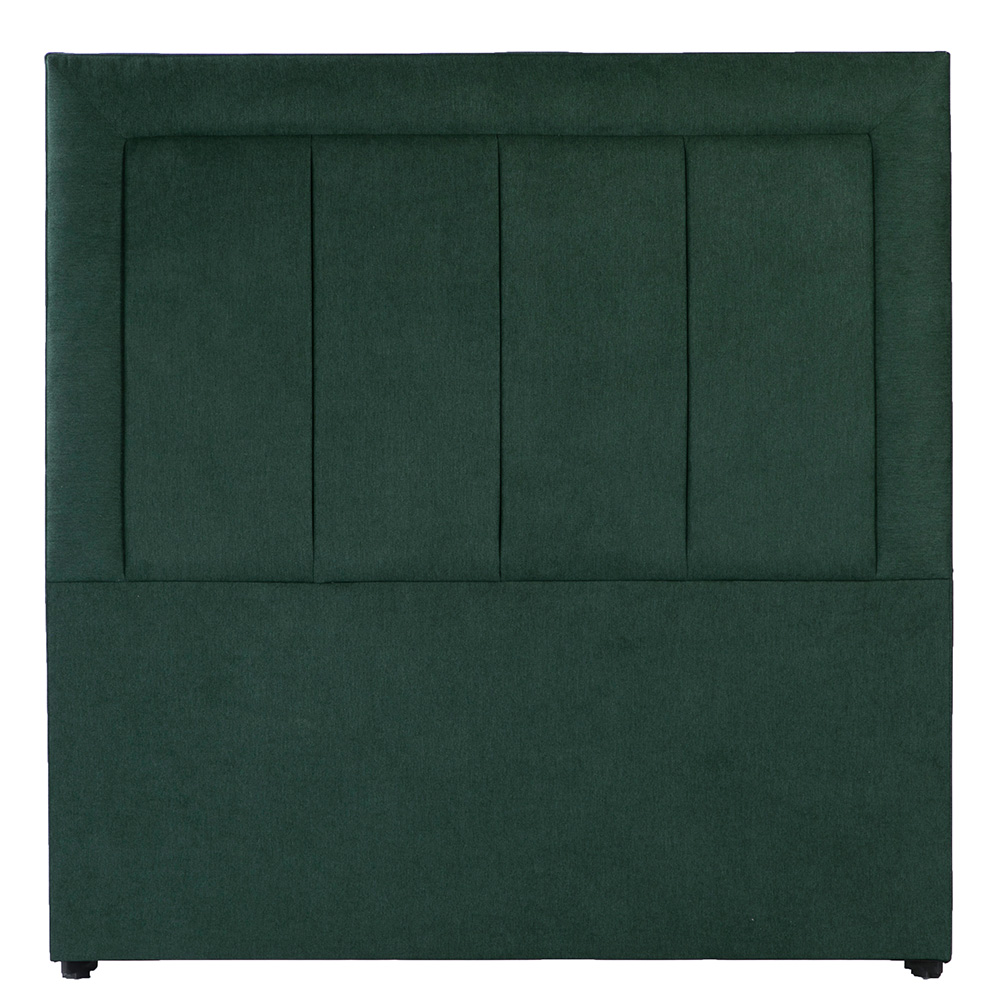 Colchón Queen Size Restonic Vail Con Cabecera Dicasa Davos Y Base Cama