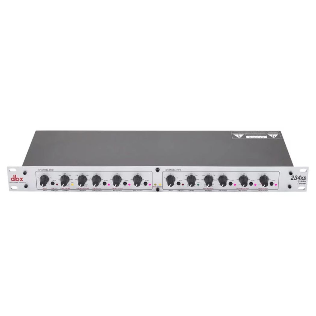 Crossover DBX 234XS Estéreo 2-3 vías/mono 4 vías/XLR