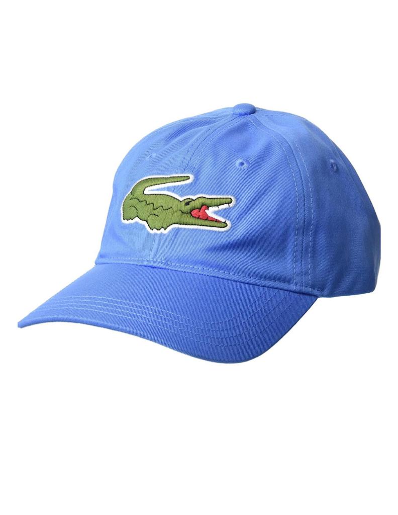 GORRA LACOSTE AZUL CIELO BIG CROC