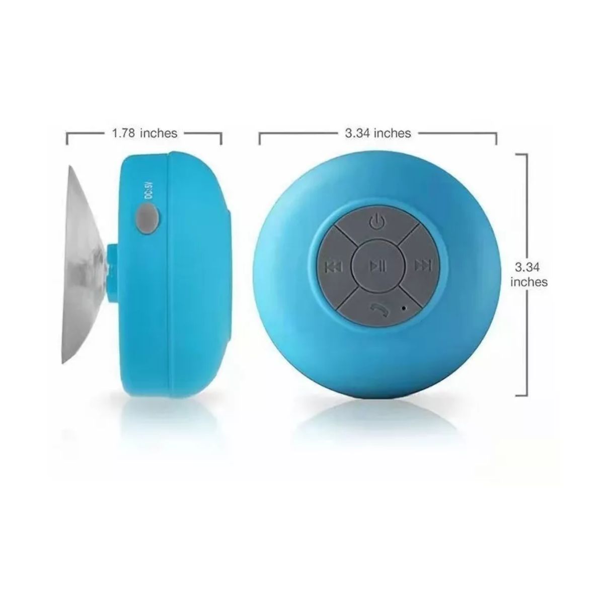 Bocina Portatil Con Bluetooth Azul