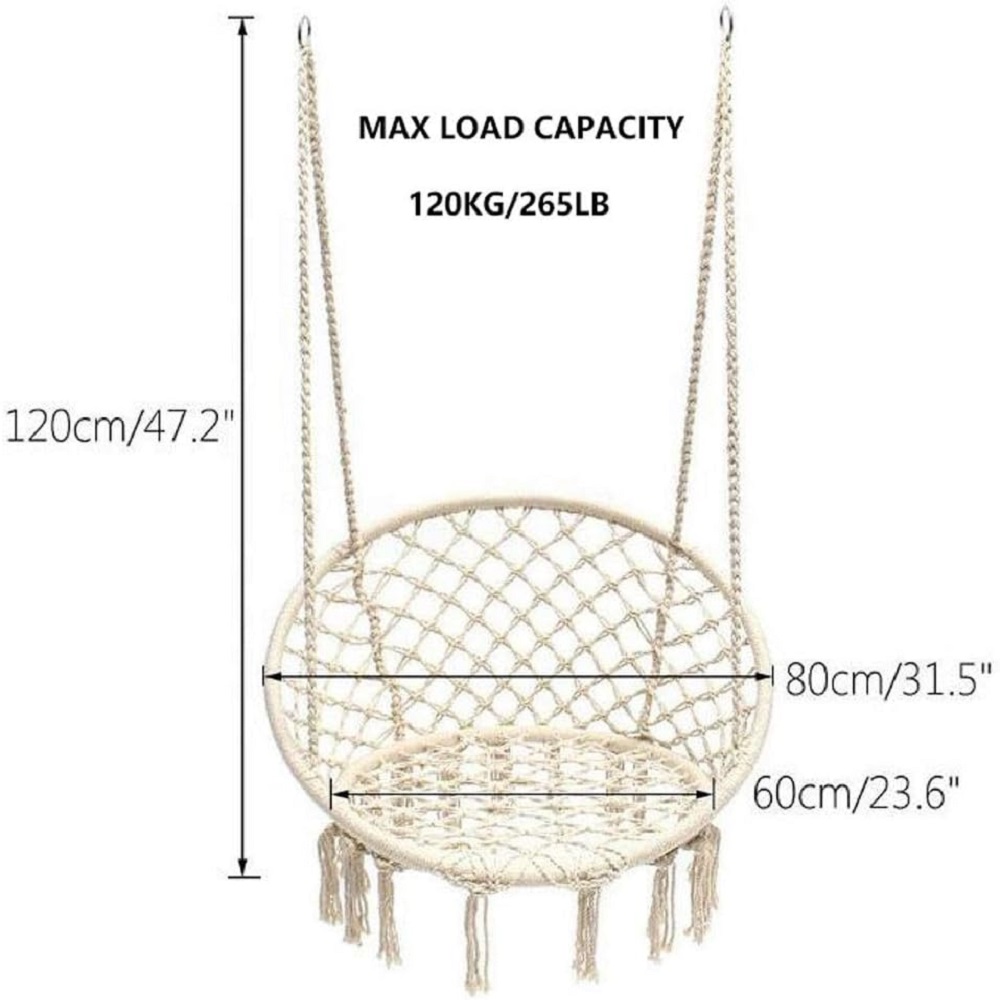 Columpio Hamaca Colgante Redonda
