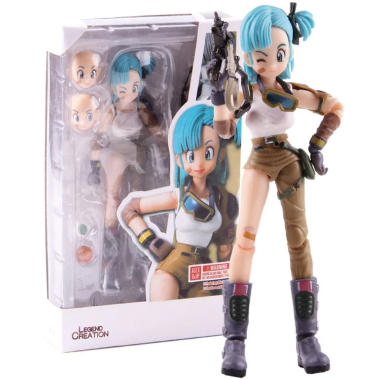 Bulma Bandai Figuarts Dragon Ball Goku Vegeta Figura Anime