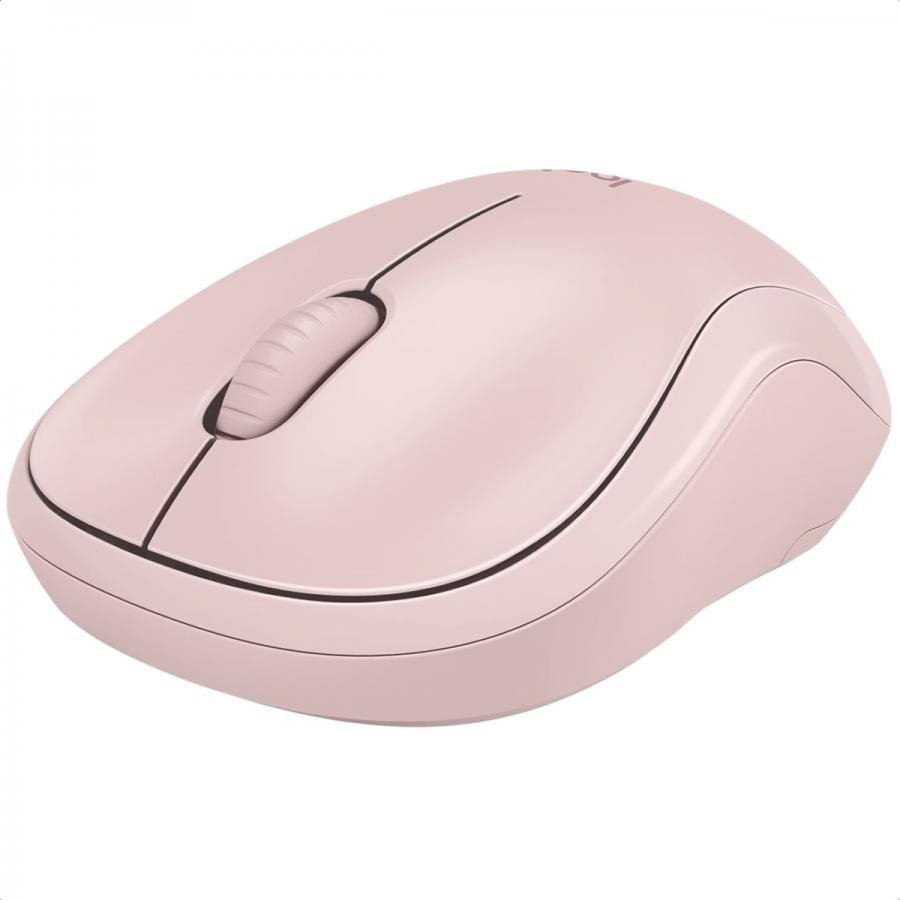 Mouse Logitech M240 Silent Bluetooth Optico Rosado 910-007117