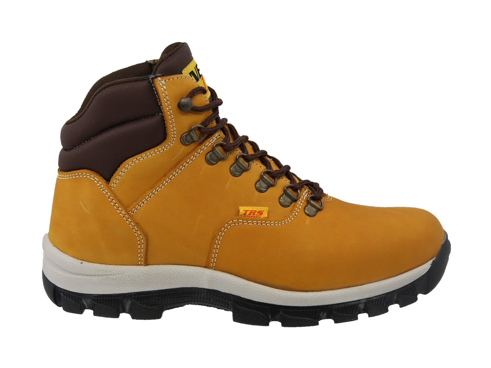 Bota de Trabajo New Trs 406 Piel Nobuck Miel Para Caballero