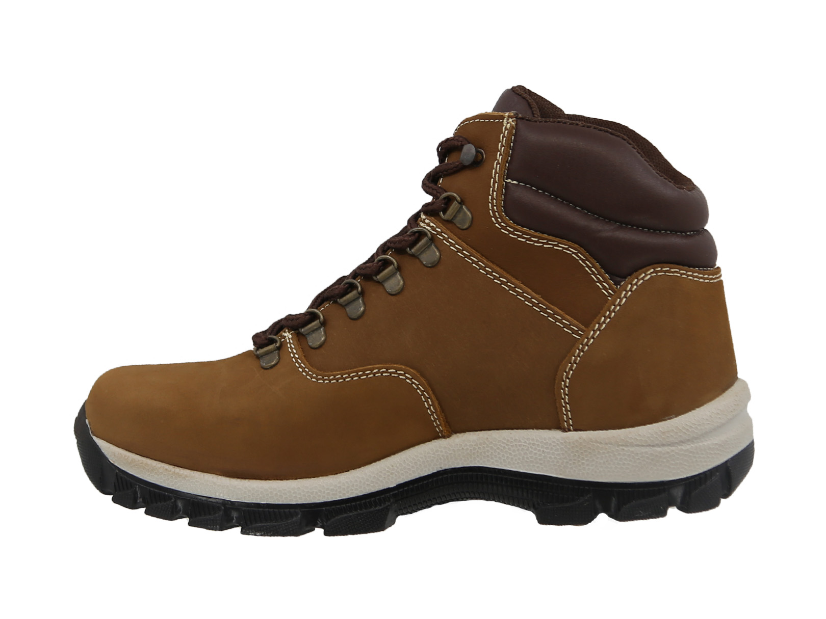 Bota de Trabajo New Trs 406 Piel Nobuck Camel Para Caballero