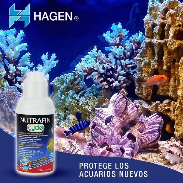 Nutrafin Cycle Suplemento Biologico para Acuarios 250 ml - Hagen