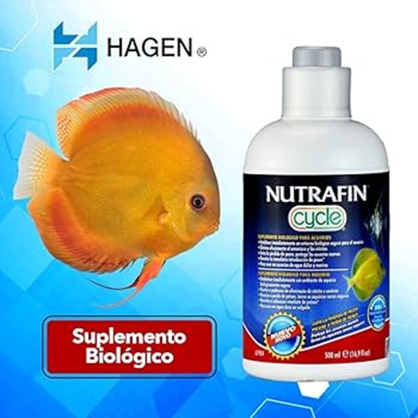 Nutrafin Cycle Suplemento Biologico para Acuarios 500 ml - Hagen