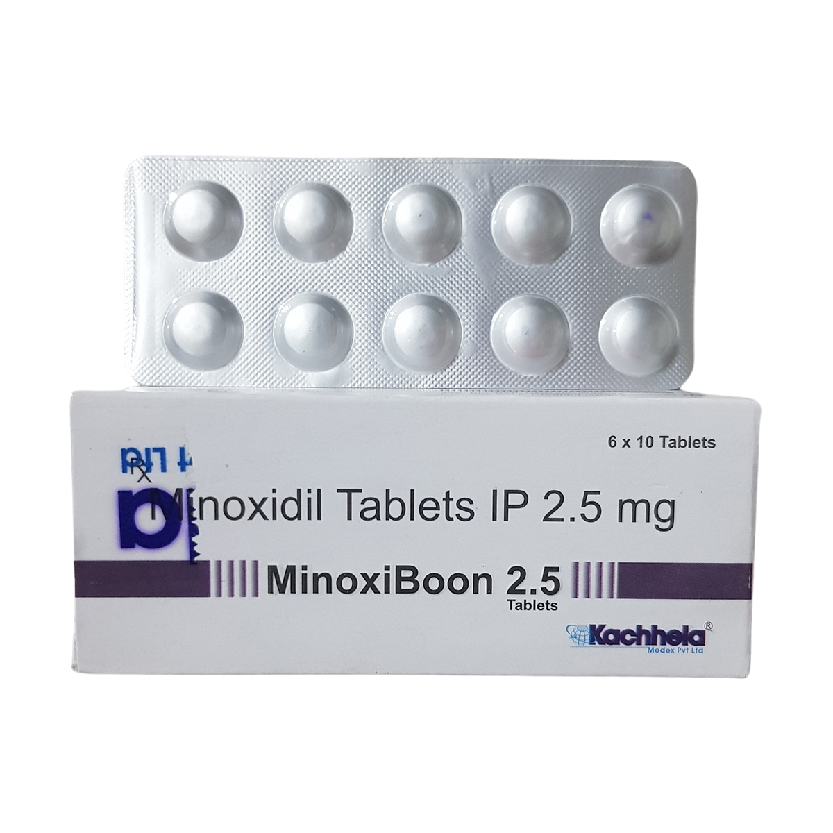 Minoxidil 2.5mg 60 Tabletas