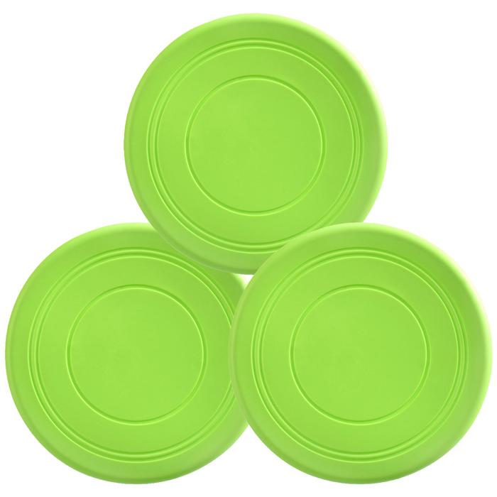 Frisbee de vuelo estable MXYGN-003-4 3 Pzas Discos voladores Silicona ...